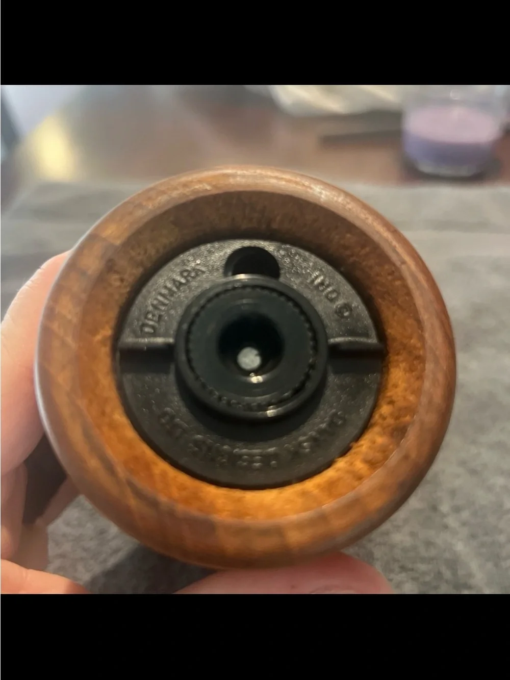 Dansk | Dining | Vintage Dansk Ribbed Mushroom Teak Wood Pepper Mill ...